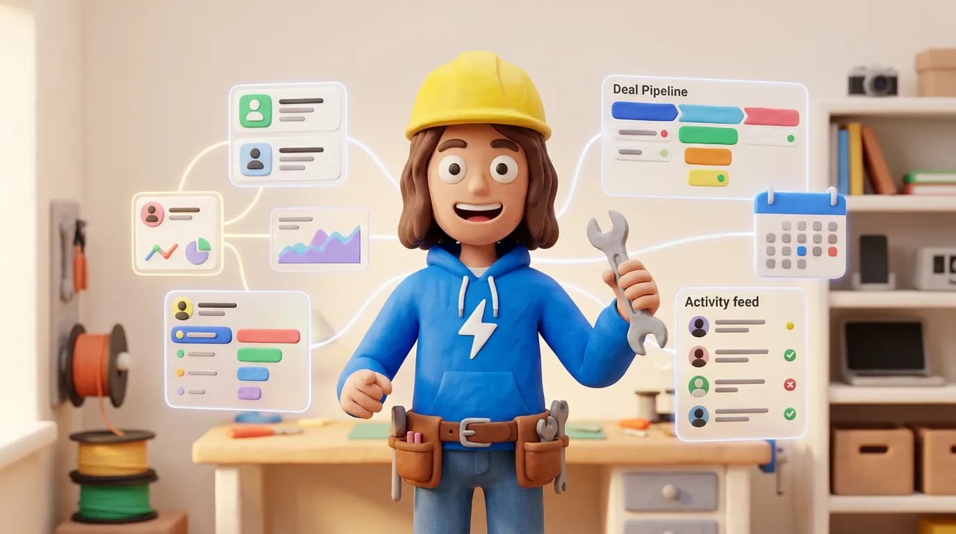 How to Build a CRM with AI (No Code Required)