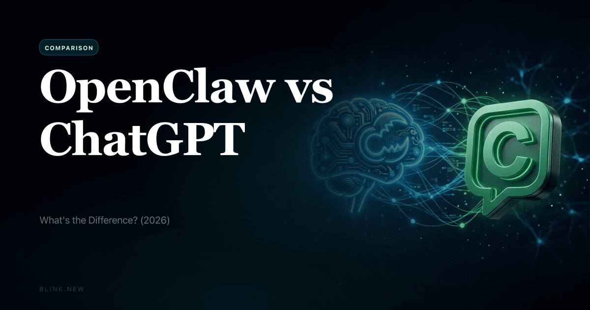 OpenClaw vs ChatGPT: What's the Difference? (2026)