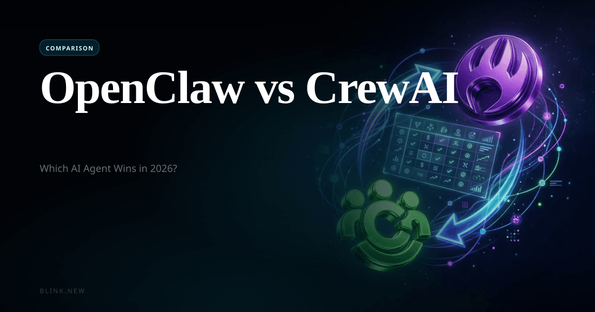 OpenClaw vs CrewAI: Which AI Agent Wins in 2026?