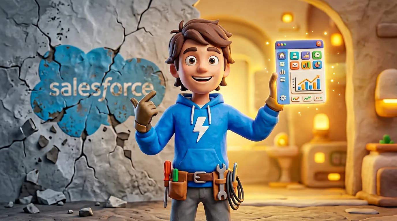 Replace Salesforce with a Custom CRM Built with AI: Save $300/Seat