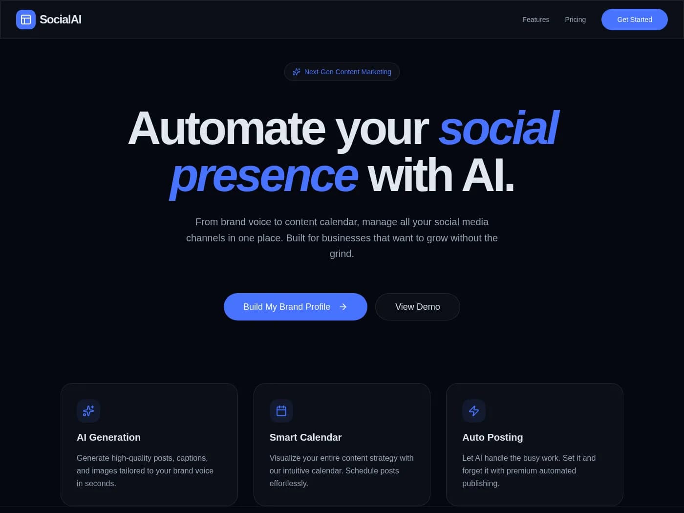 AI Social Manager