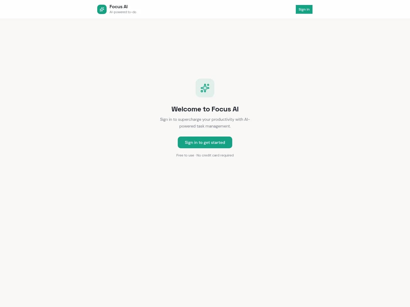 AI To-Do App