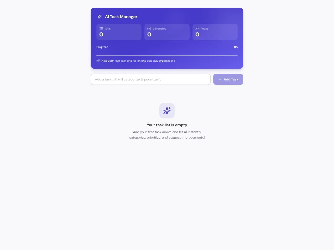 AI To-Do App