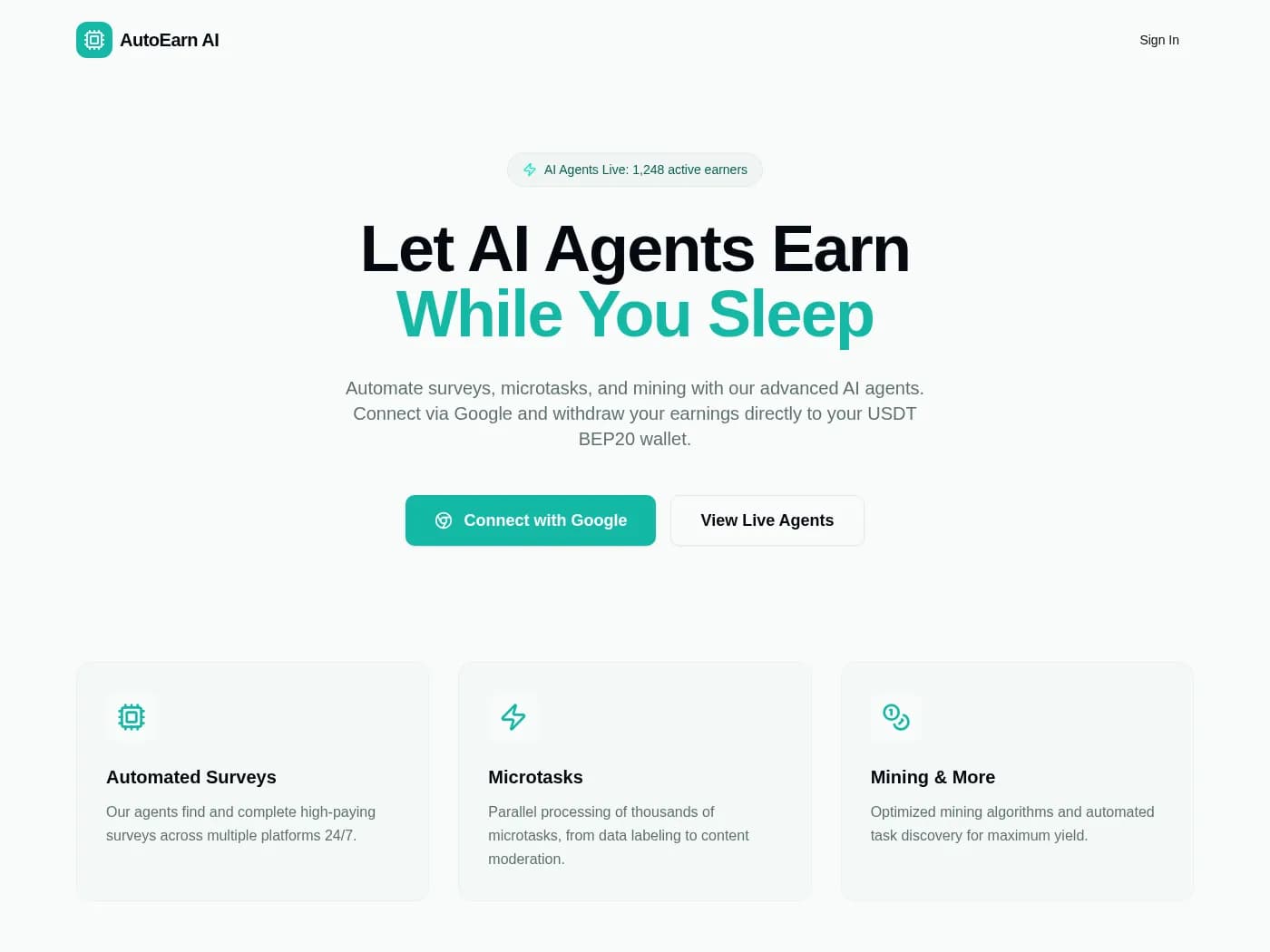 AutoEarnings AI App