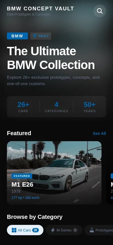 BMW Concept Vault