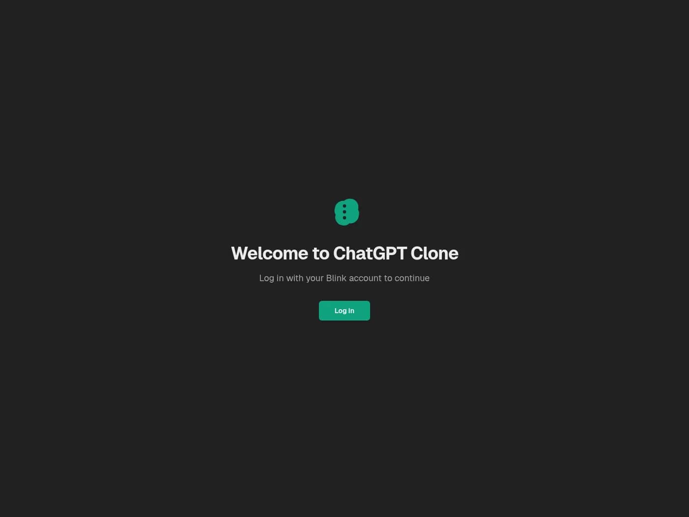 ChatGPT Web Clone