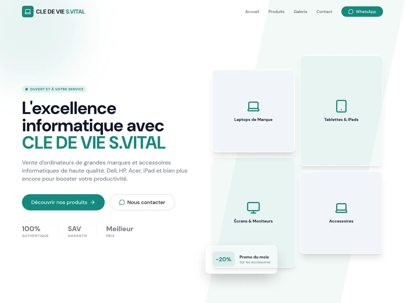 ETS CLE DE VIE S.VITAL Site