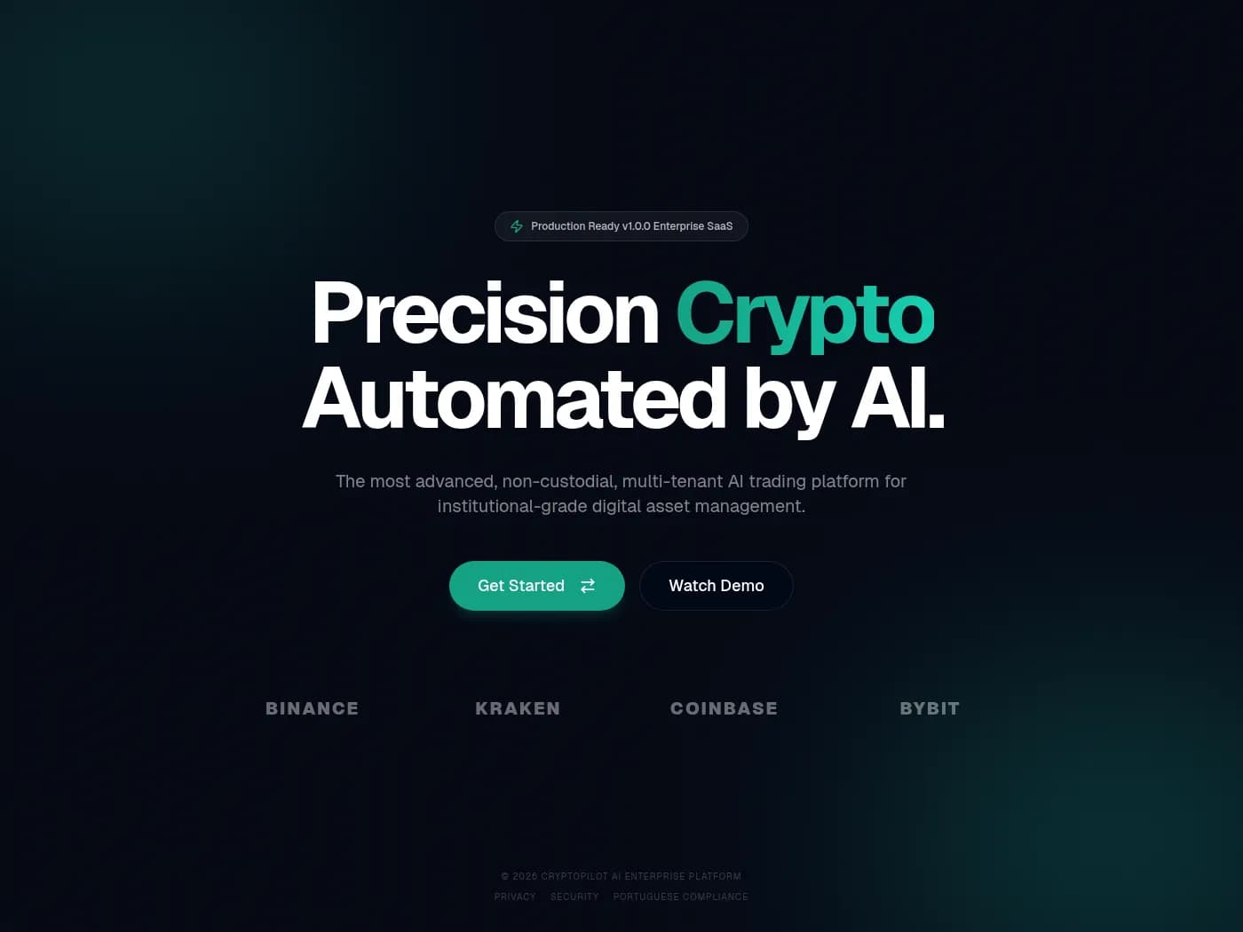 CryptoPilot AI Platform