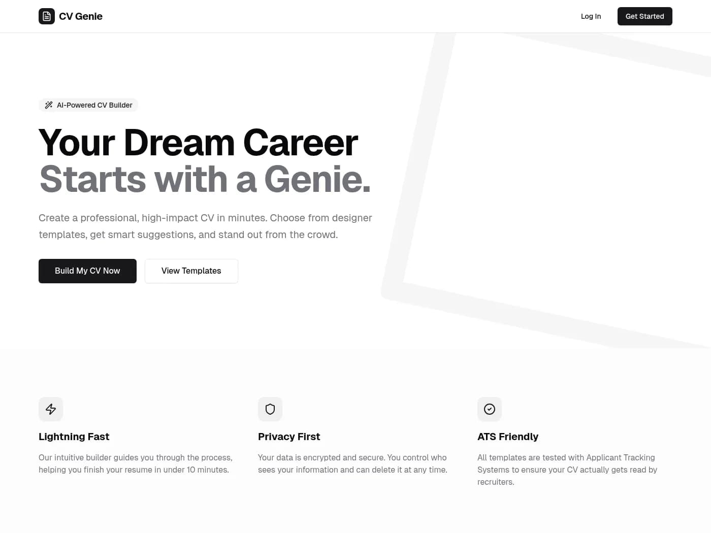 CV Genie