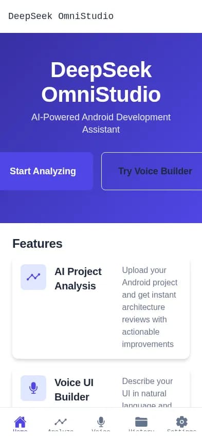 DeepSeek OmniStudio