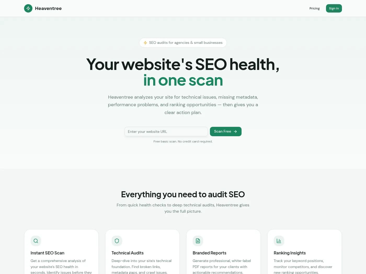 Heaventree SEO Platform