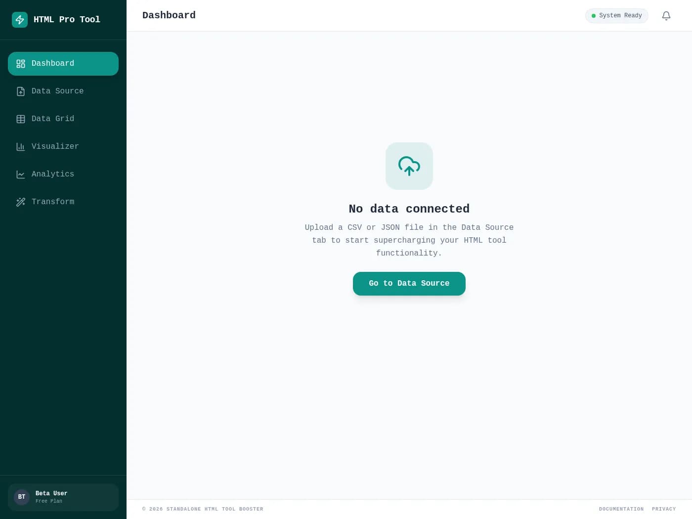 HTML Pro Tool Booster