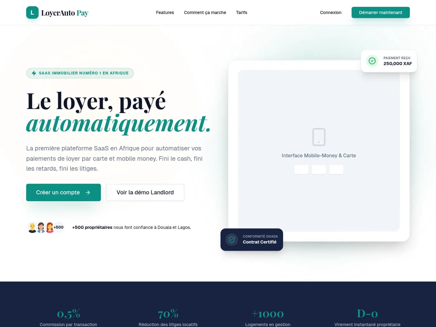 LoyerAuto Pay Platform