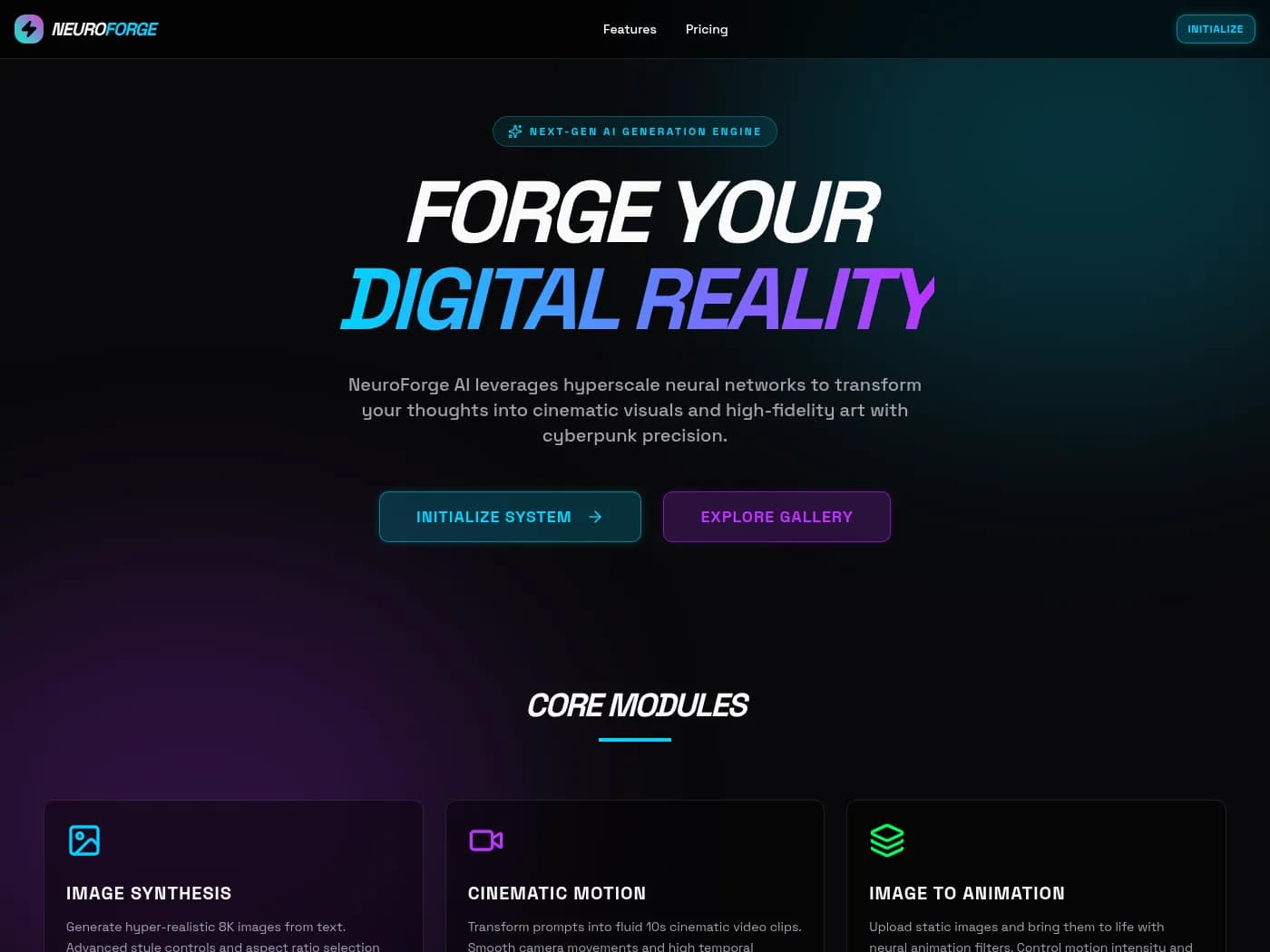 NeuroForge AI Studio