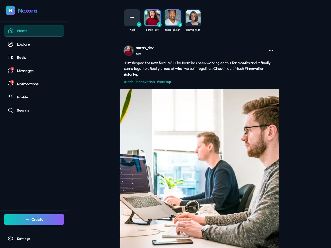 Nexora Social Platform
