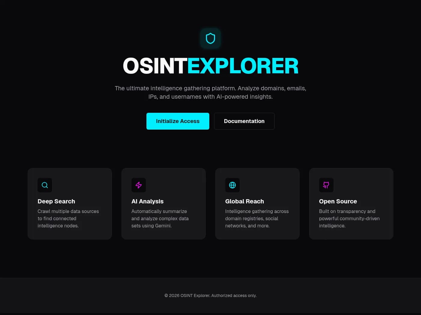 OSINT Explorer