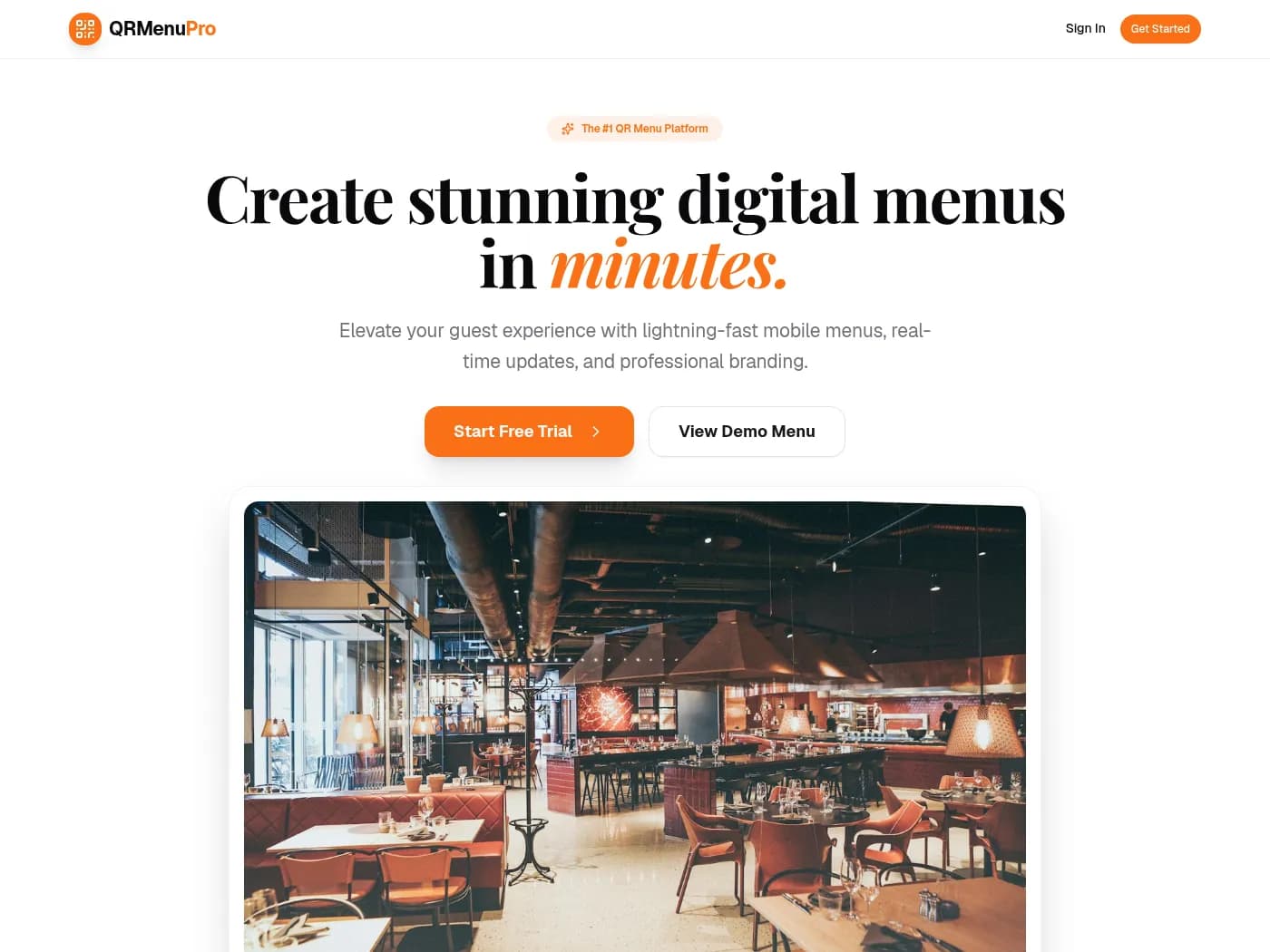 QRMenu Pro