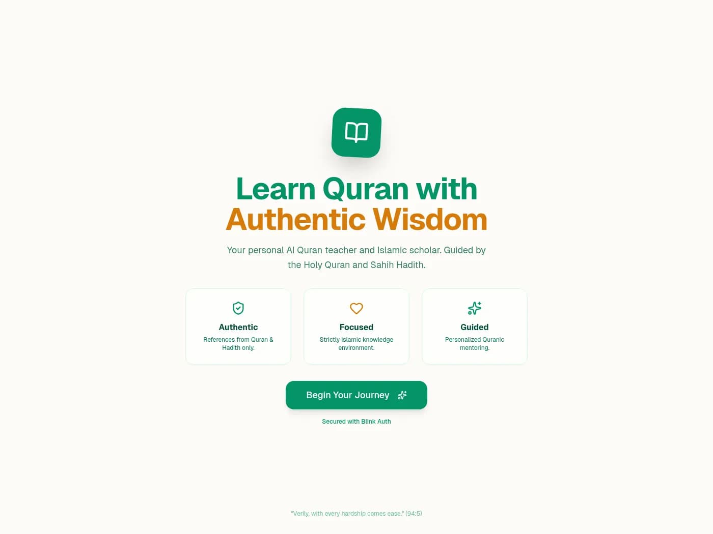 Quranic Wisdom Agent