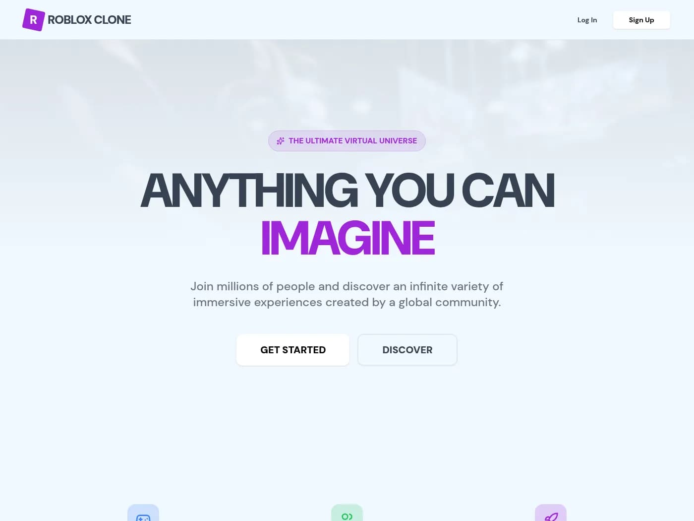 Roblox Web Clone