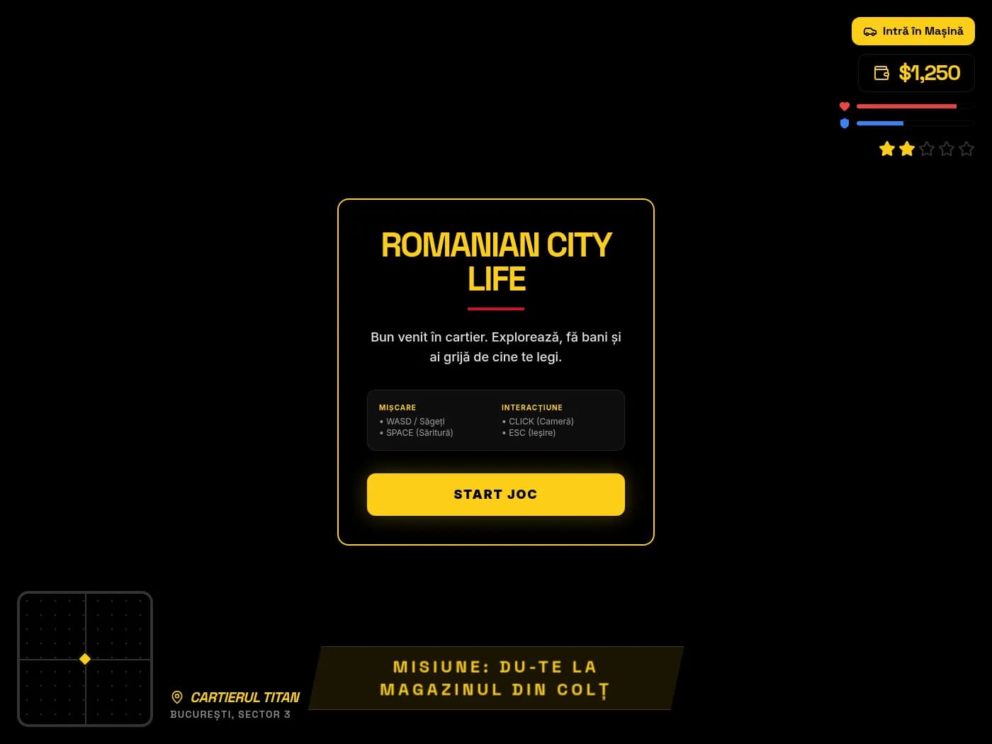 Romanian City Life 3D