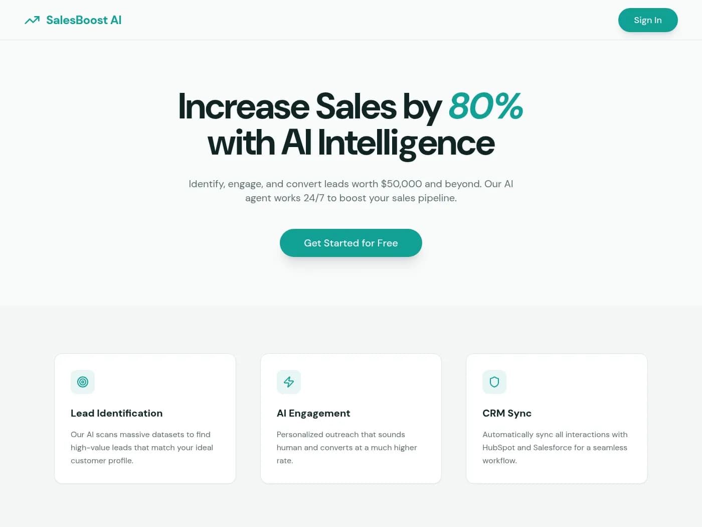 SalesBoost AI Agent