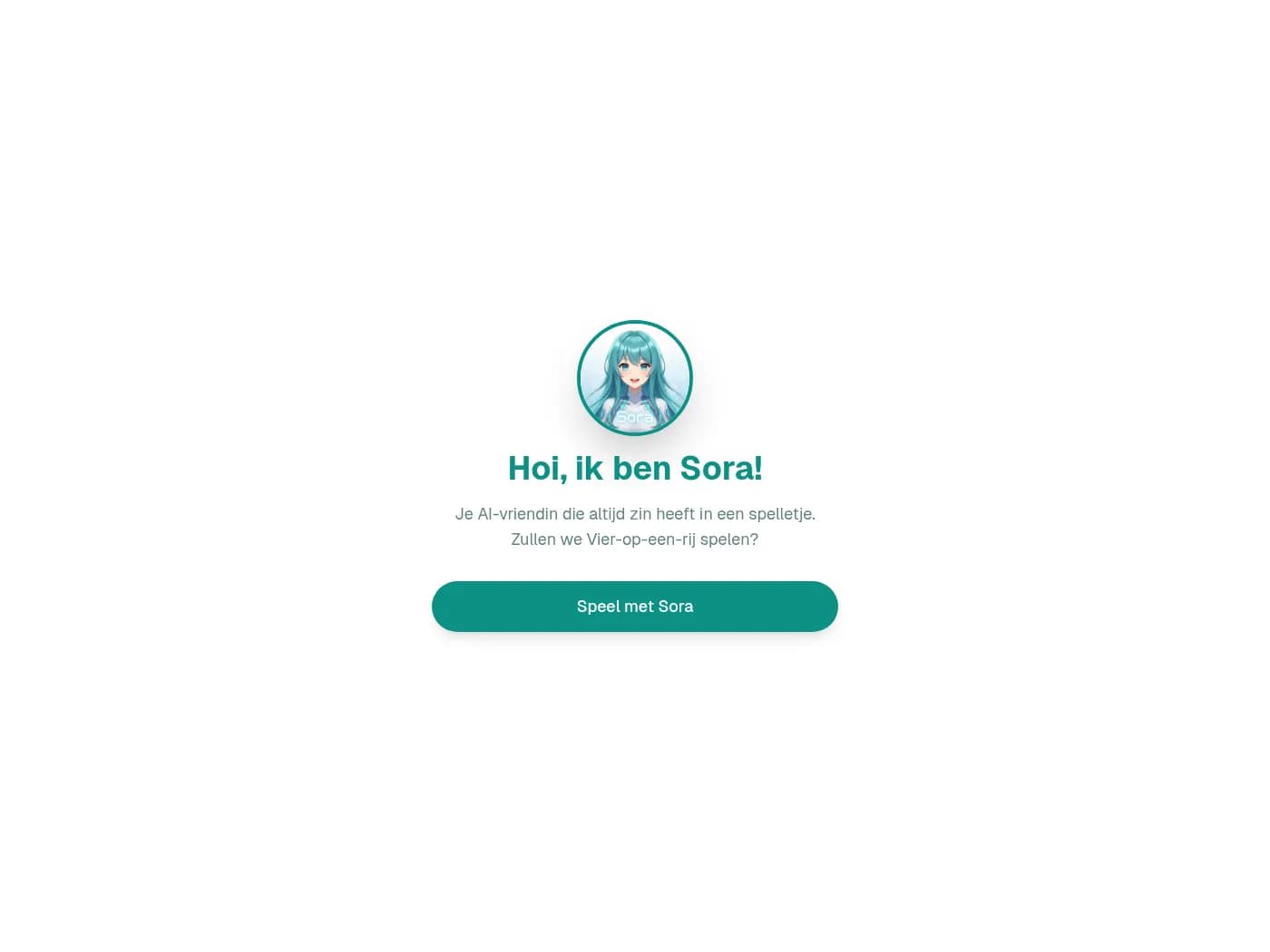 Sora: Dutch AI Game Buddy