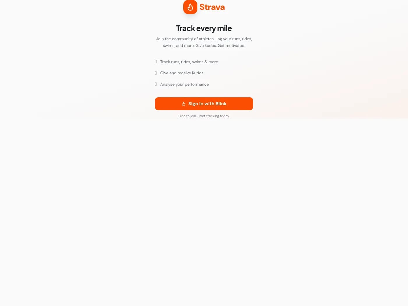 Strava Tracker Clone