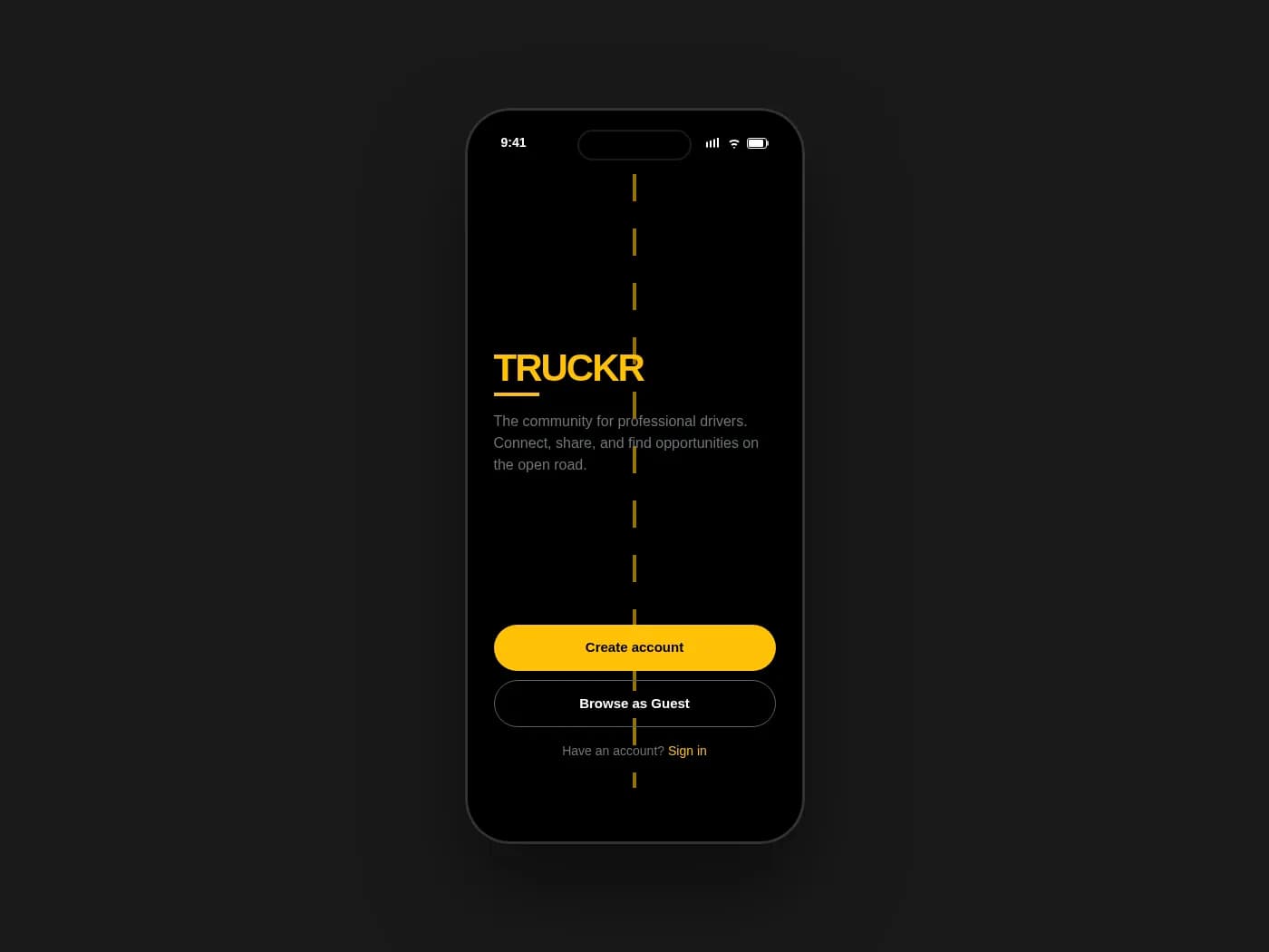 Truckr Social App