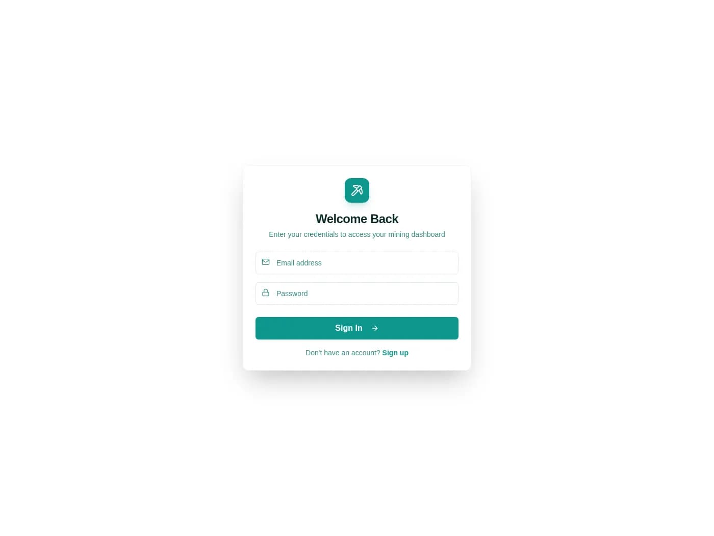 TRX Miner Dashboard