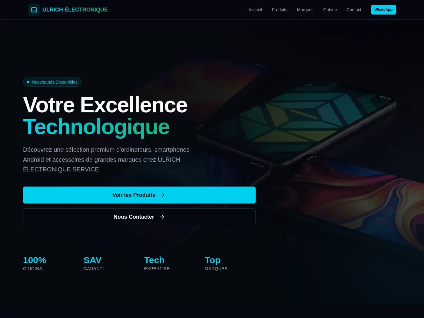 ULRICH ÉLECTRONIQUE SERVICE Web