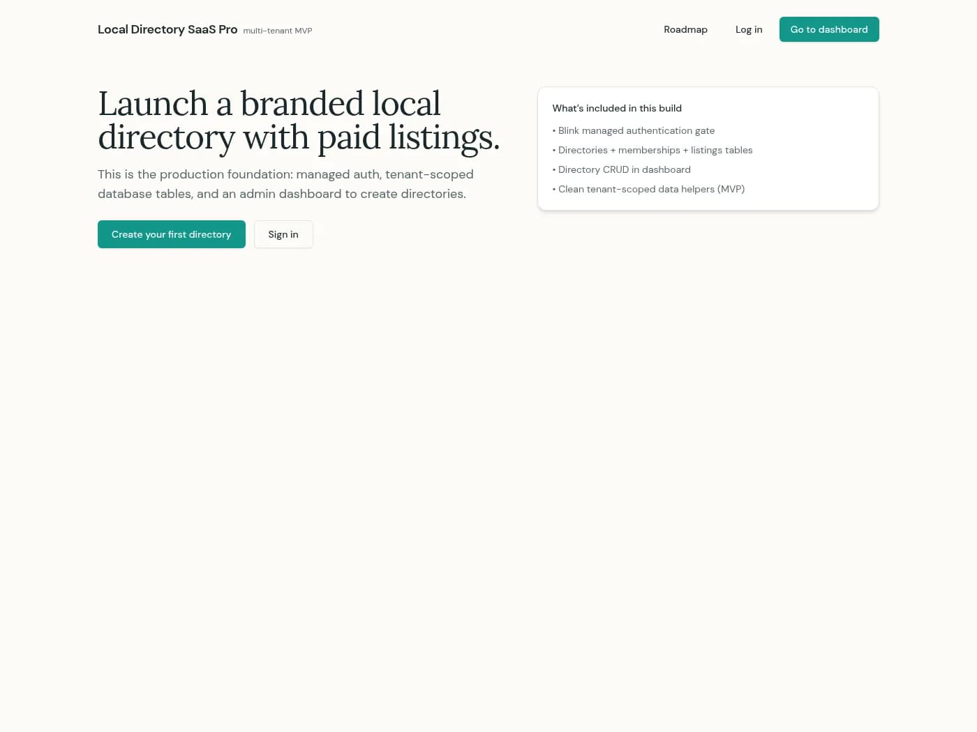 Local Directory SaaS Pro