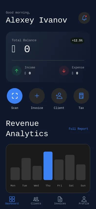 FinDesk Mobile Ledger