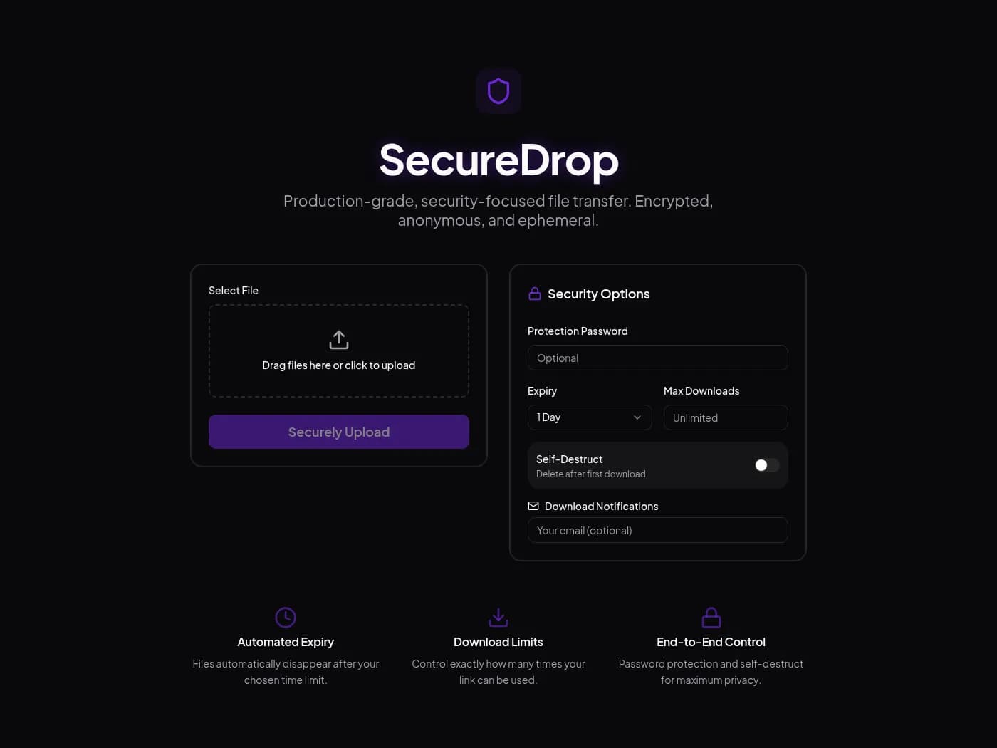 SecureDrop File Server