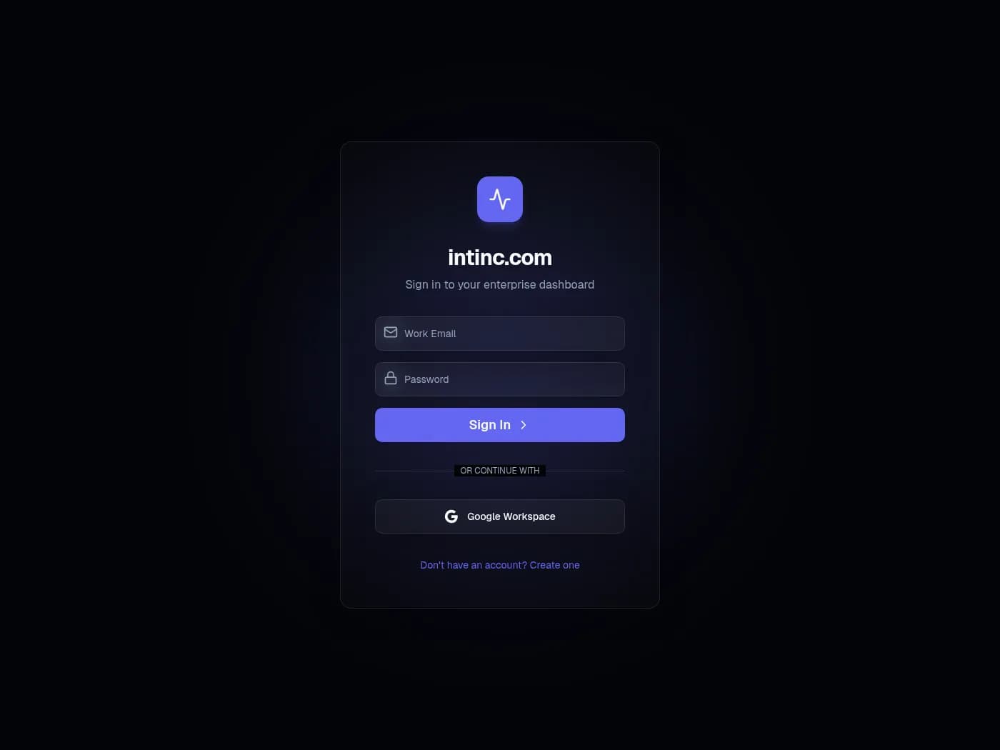 Intinc Universal Dashboard