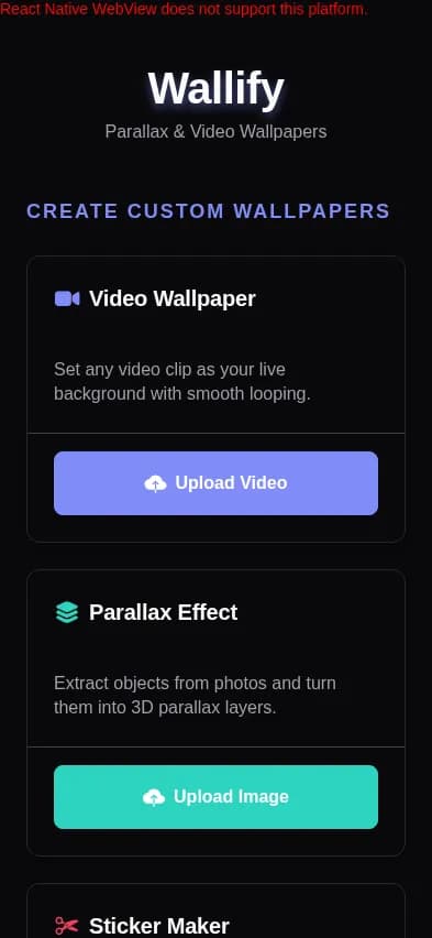 Wallify: Parallax Video Wallpapers