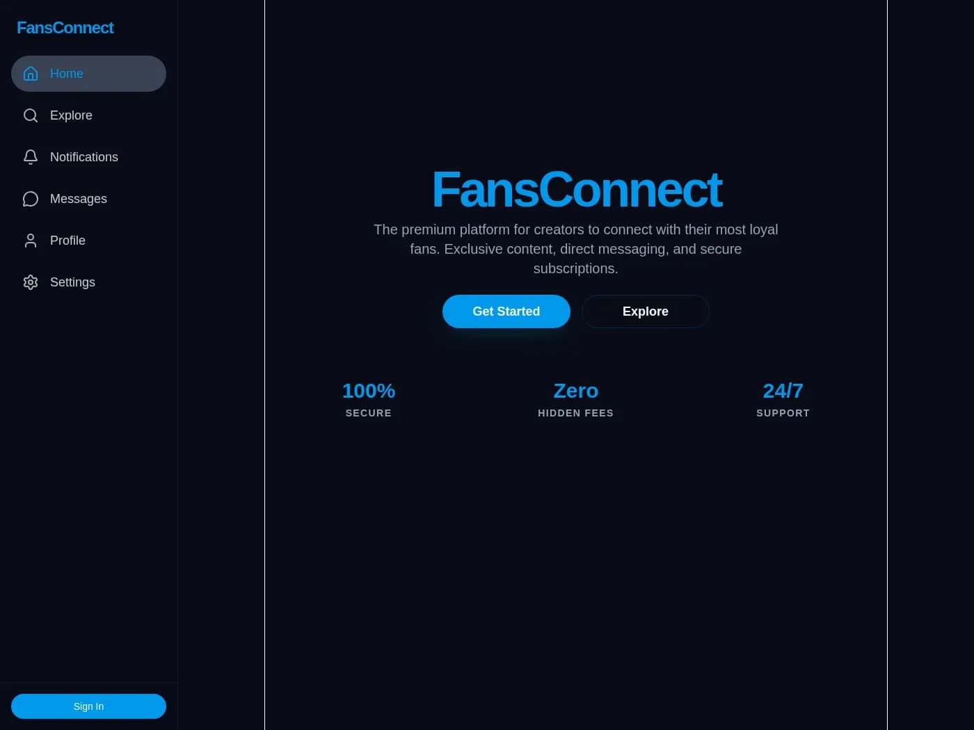FansConnect Platform